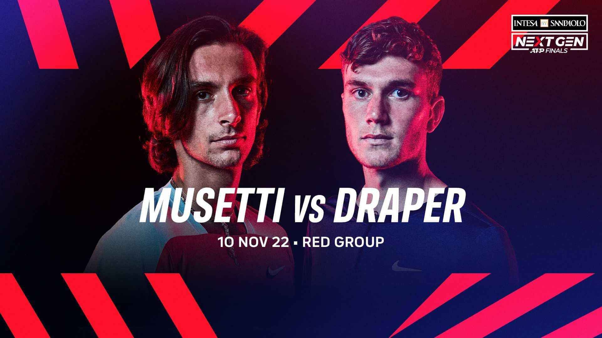 Draper Musetti Milan 2022 Thursday Preview | Next Gen ATP Finals | Tennis