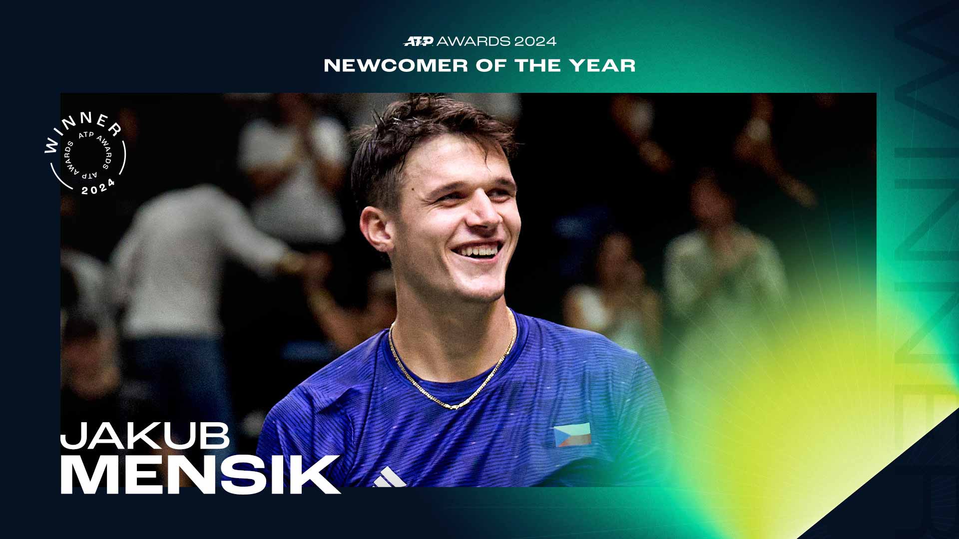 Mensik ATP Awards 2024 Newcomer of the Year | Next Gen ATP Finals | Tennis