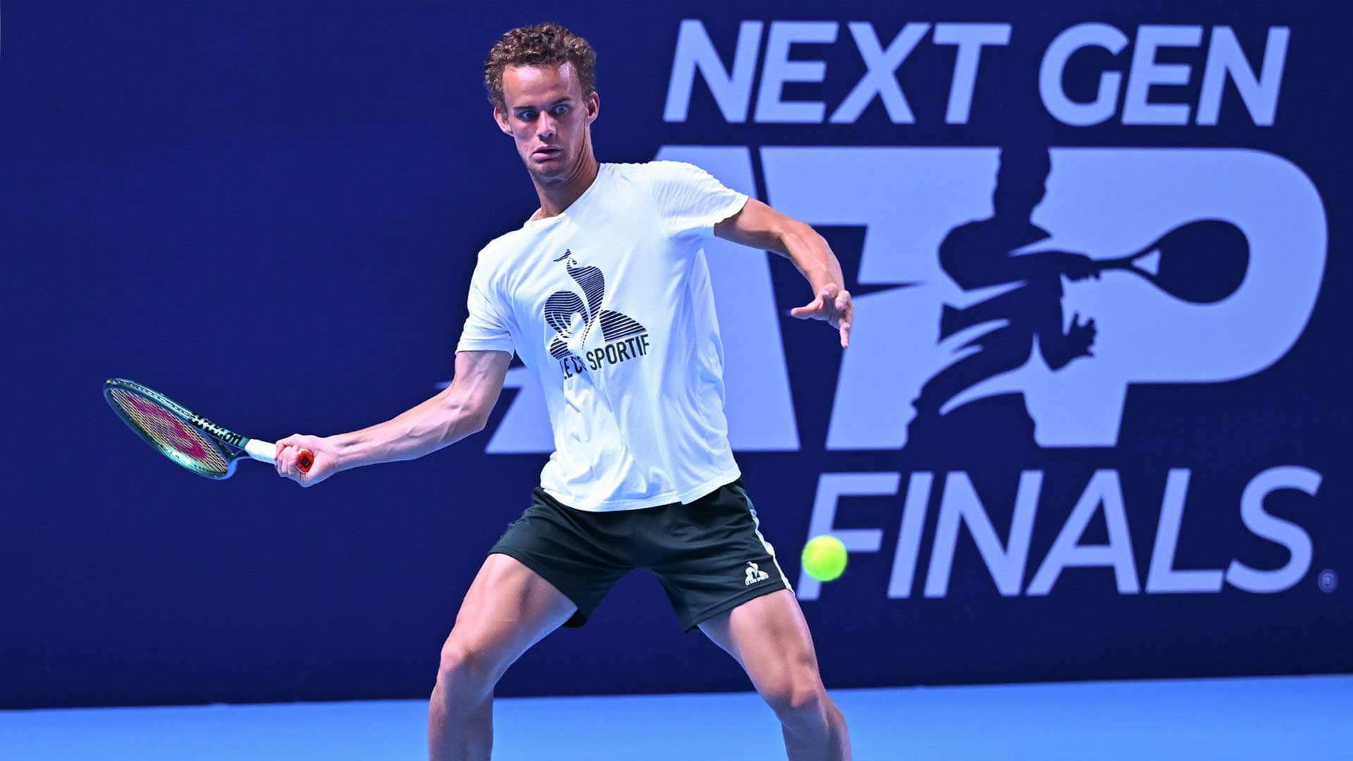 Van Assche Next Gen 2024 Sunday Practice | Next Gen ATP Finals | Tennis